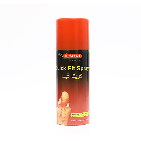 Quick Fit Pain Relief Spray 150ml – Hemani Herbal