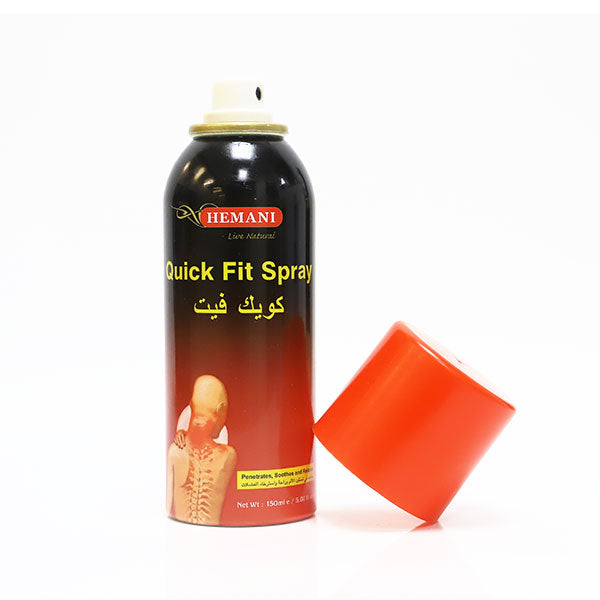Quick Fit Pain Relief Spray 150ml – Hemani Herbal