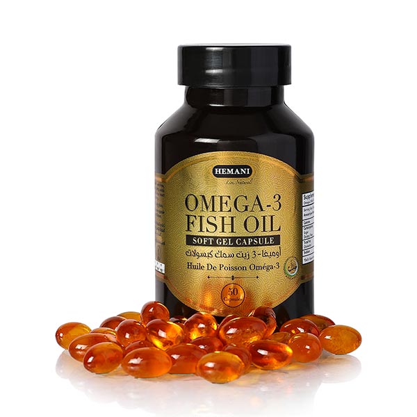Capsule- Omega-3 Fish Oil Soft Gel Capsule - In Stock - 8961102819636