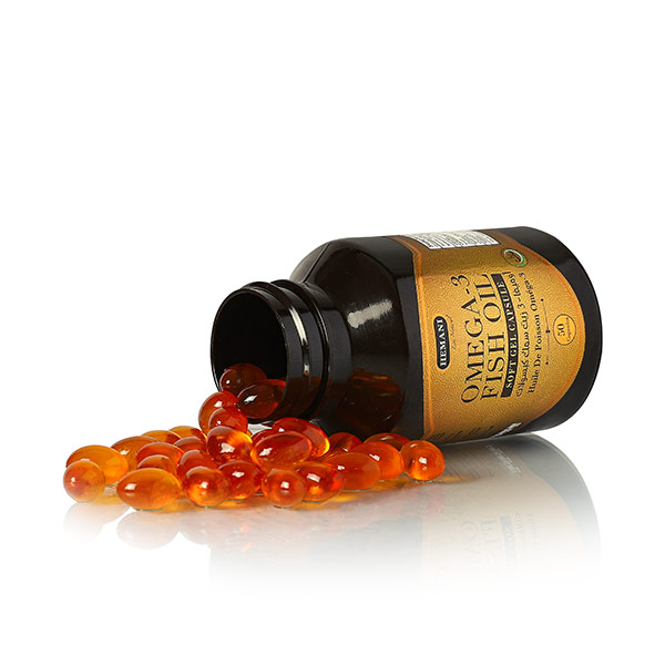 Capsule- Omega-3 Fish Oil Soft Gel Capsule - In Stock - 8961102819636